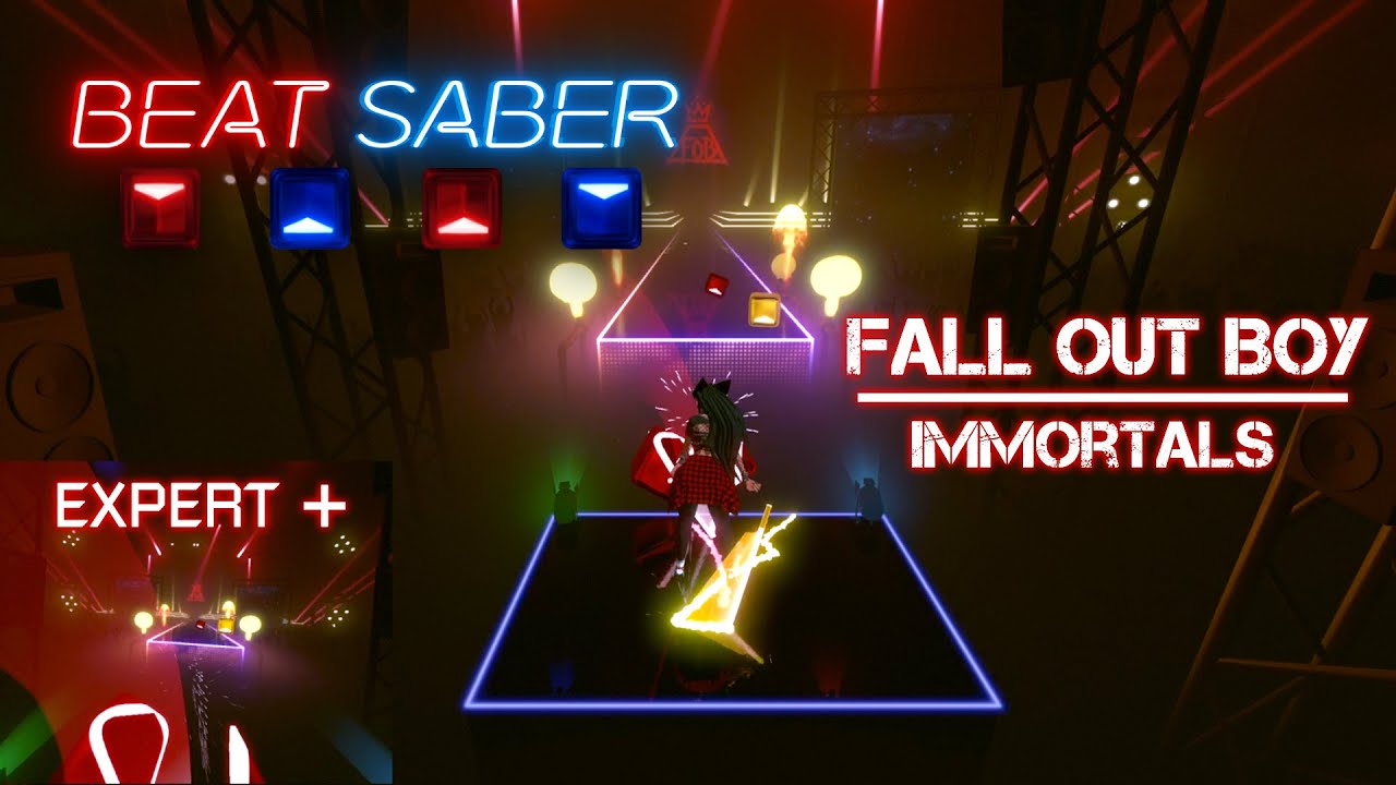 Beat Saber: Immortals ( Fall Out Boy) - YouTube