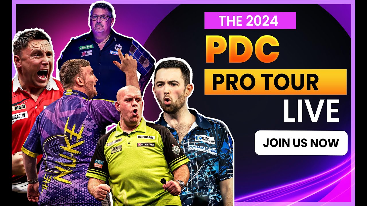 2024 PDC Pro Tour Live | Players Championship 09 - YouTube