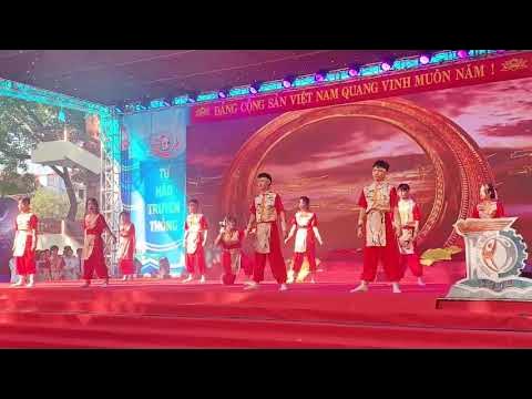 [Văn nghệ 20/11] Nhảy: Mashup Máu đỏ da vàng - Nam quốc sơn hà A2-K50-THPT HH2 - YouTube