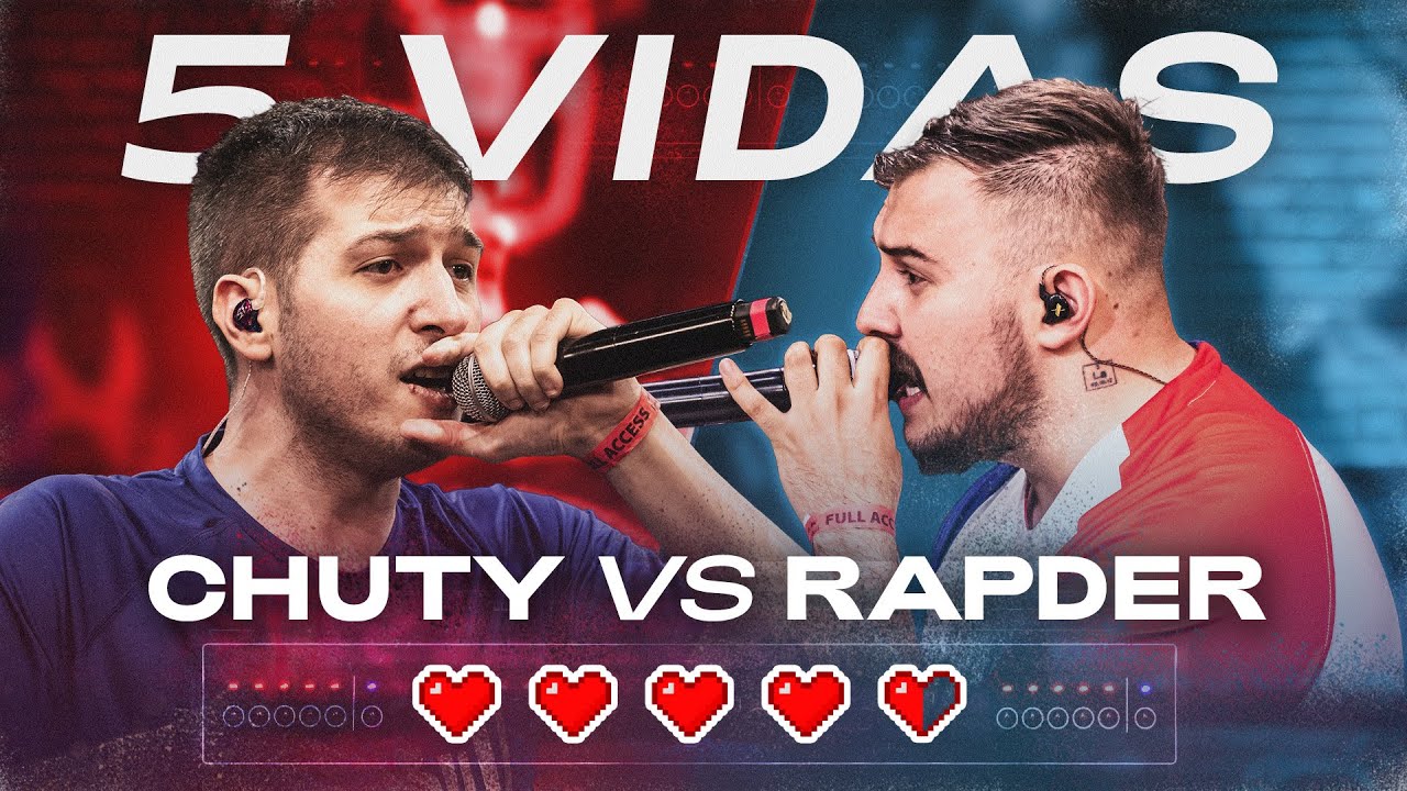 RAPDER salvando su última vida | 5 VIDAS | Red Bull Batalla 2024 - YouTube