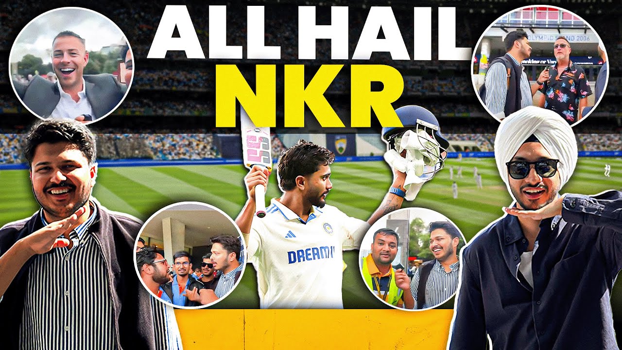 Aussies reaction on NKR century at MCG | Sloggers Downunder - YouTube