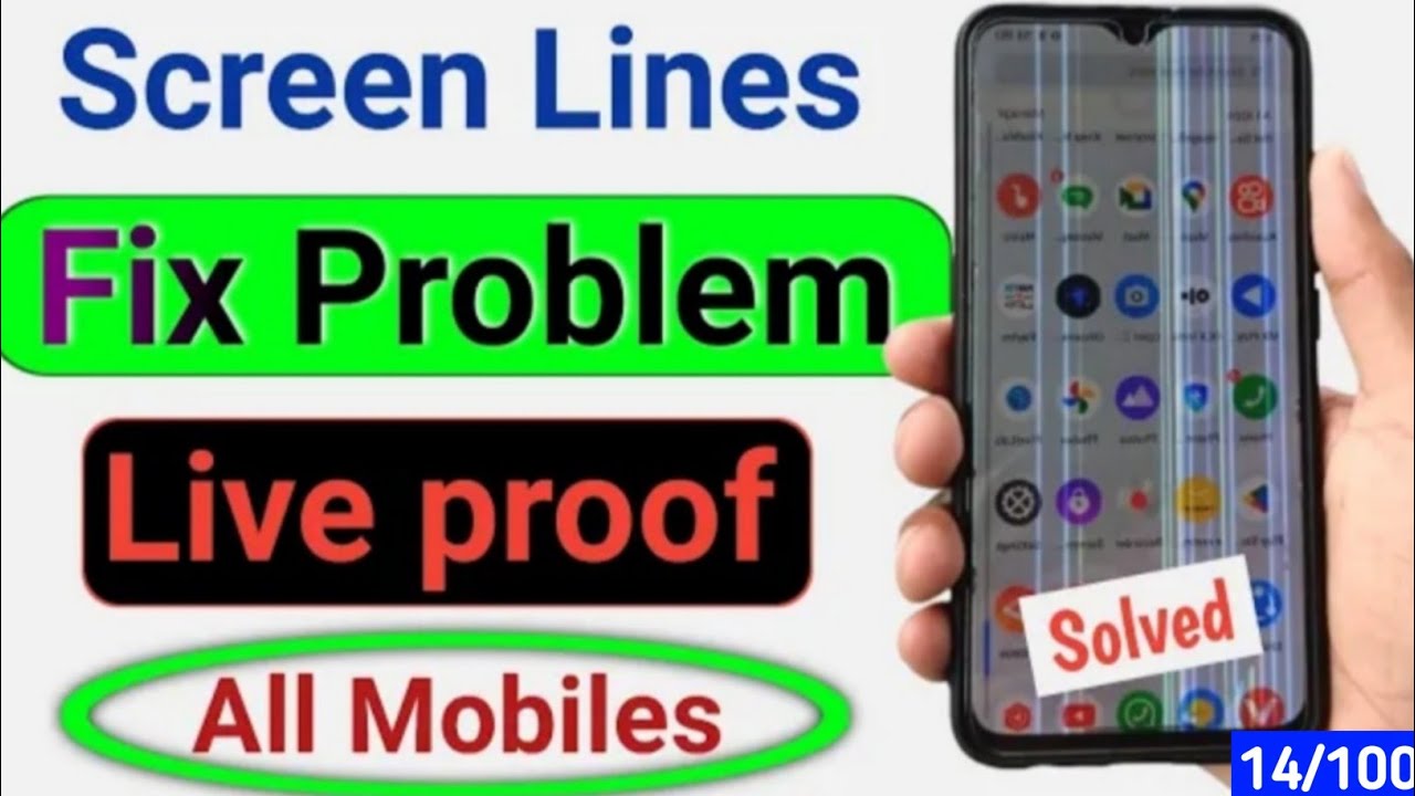 Fix 👹screen flickering on mobile screen & display Line problem ...