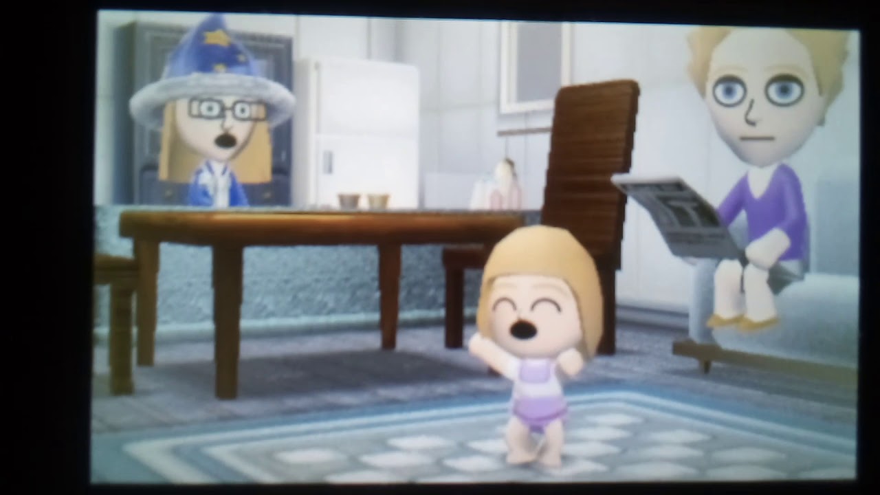 A baby book of two favorite Mii Amy and Oliver - YouTube