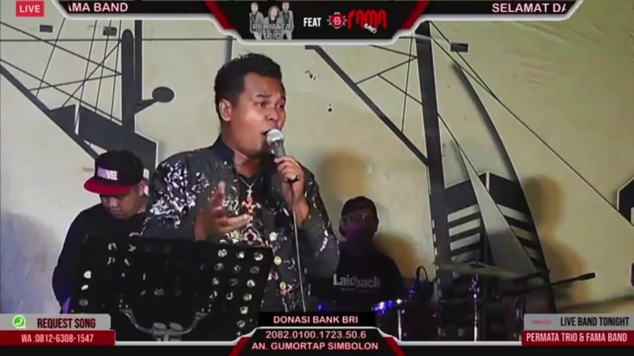 PERMATA TRIO FEAT FAMA BAND || VIRTUAL MUSIC CONCERT || POS MA ROHAMI ...