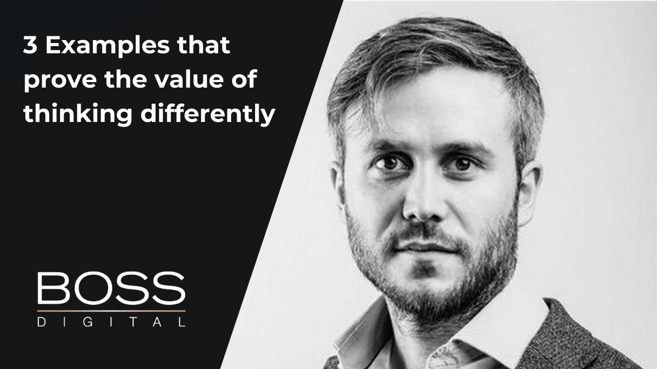 3 Examples that prove the value of thinking differently - YouTube