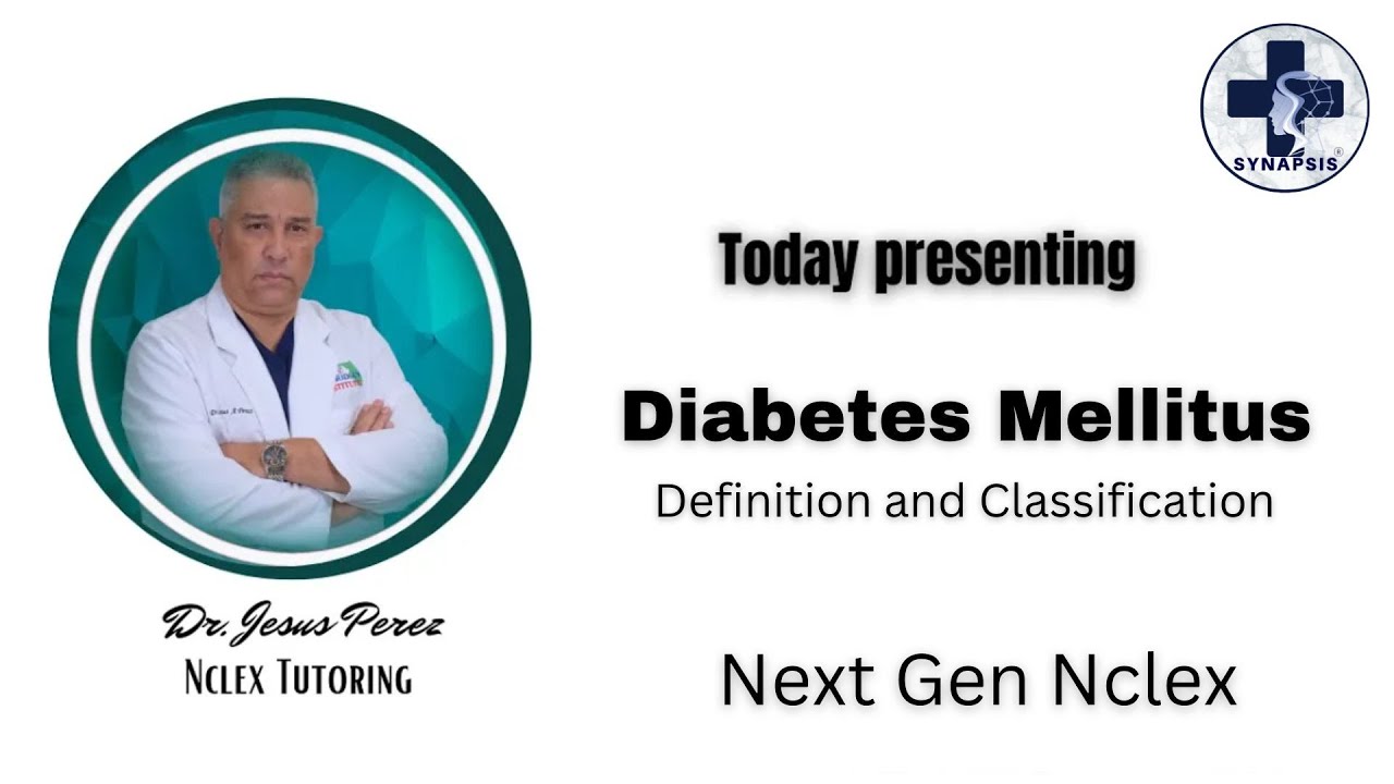 Diabetes Mellitus. Definition and Classification - YouTube