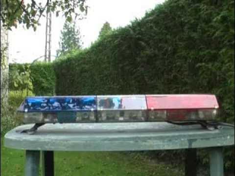 Code 3 MX7000 L.A.P.D with Code 3 Arrowstick Controller - YouTube