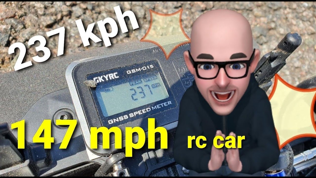 rc car with 237 kph 🤙 147 mph - YouTube