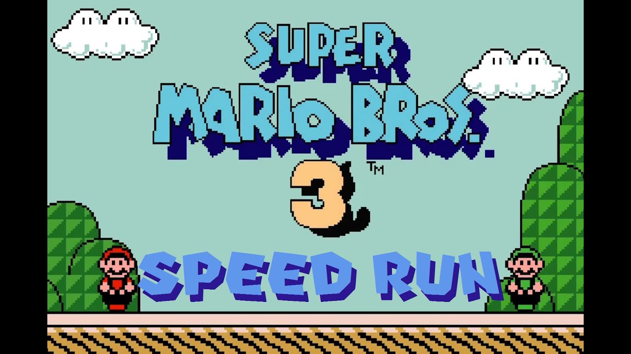 Super Mario 3 NES Speed Run - YouTube