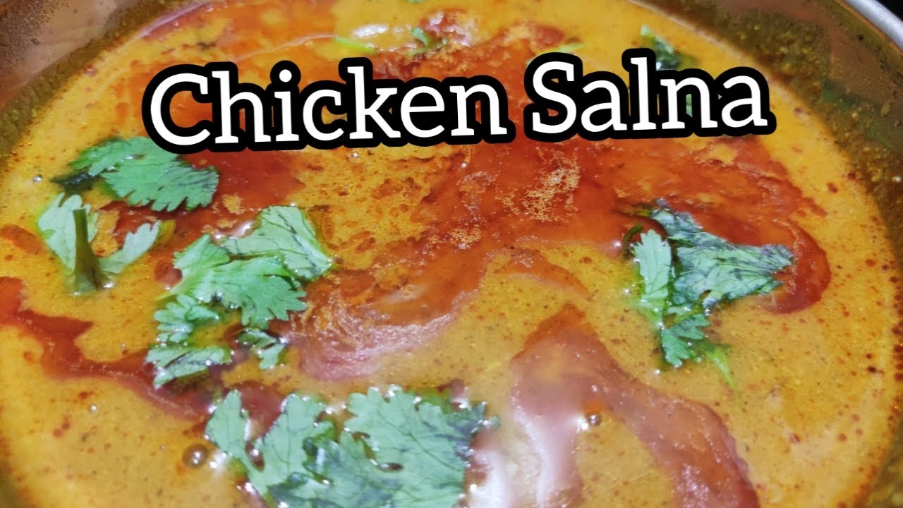 Chicken Salna in Tamil|Parotta Salna|Rice Salna|Chicken Kulambu|A2F ...