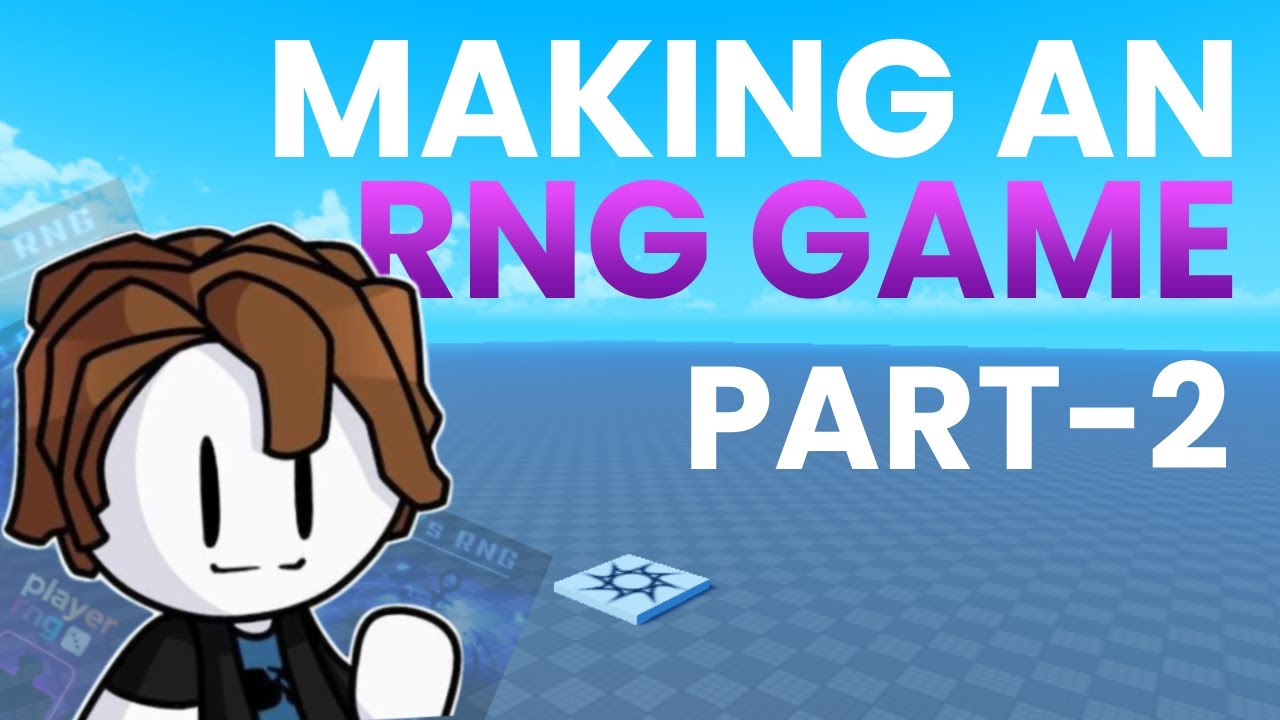 How to Make an RNG GAME on ROBLOX! | Part 2 - YouTube