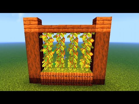 EASY GLOW BERRY WALL DESIGN IN MINECRAFT - #SHORTS - #MINECRAFT - # ...
