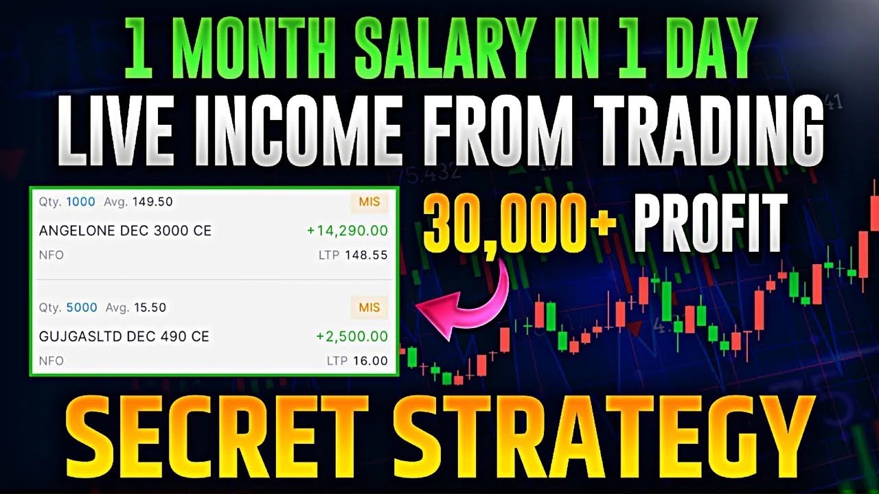 1 month salary in 1 day | Live trading 30,000+ profit - YouTube