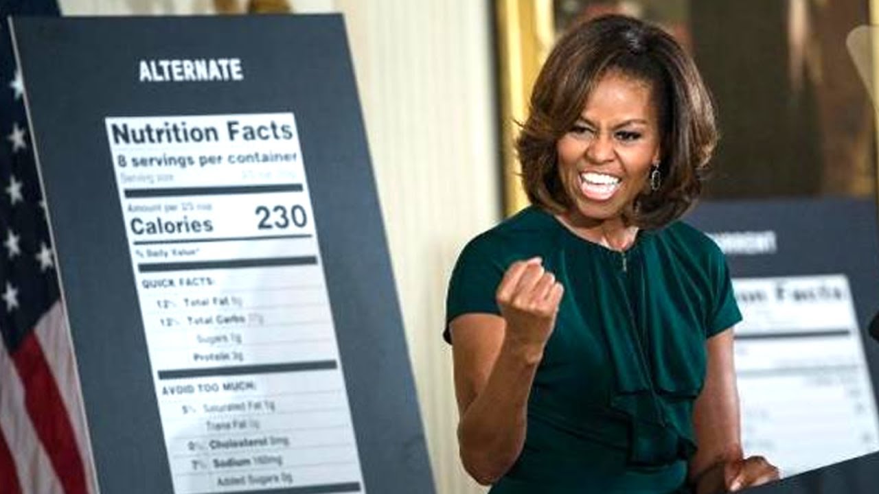 Michelle Obama And Food Labels