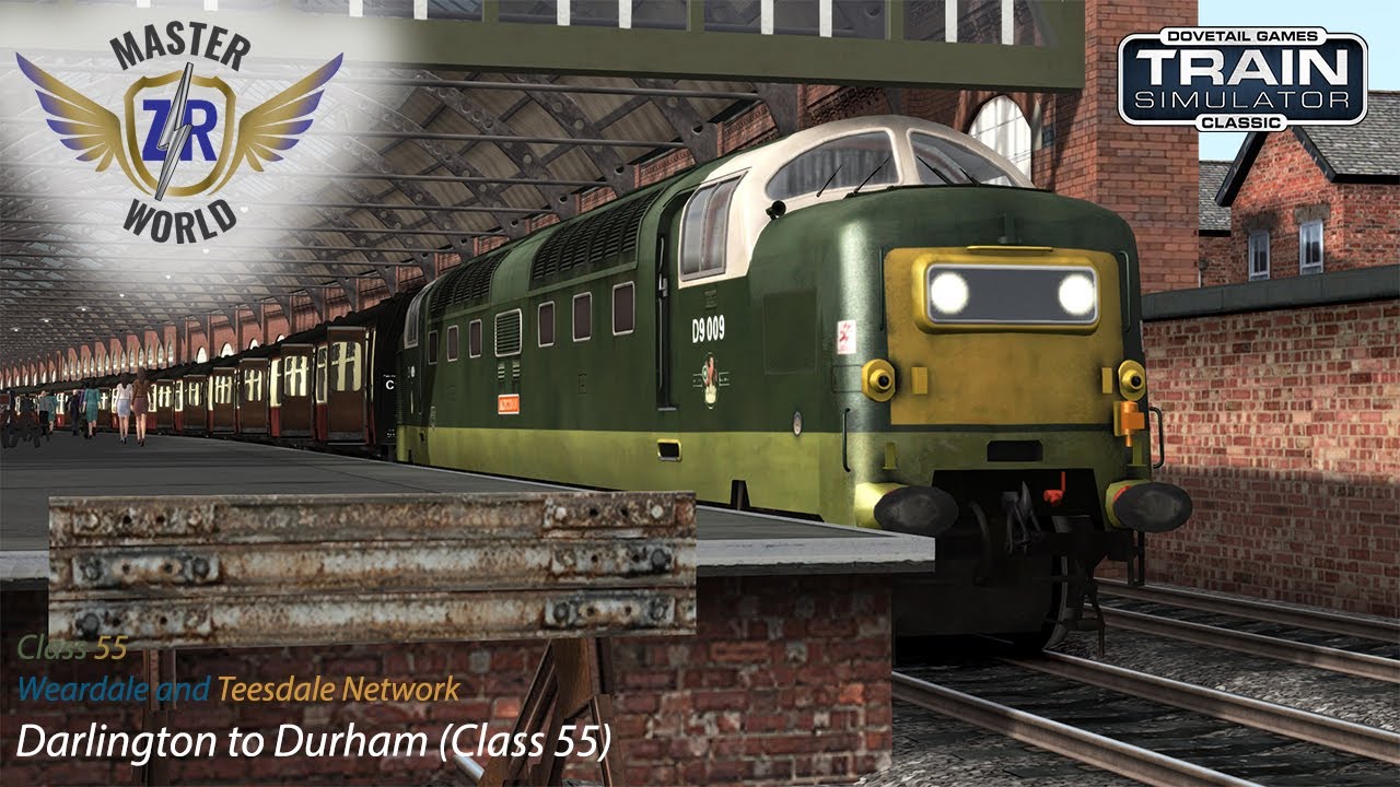Darlington to Durham (Class 55) - Weardale and Teesdale Network - Class ...