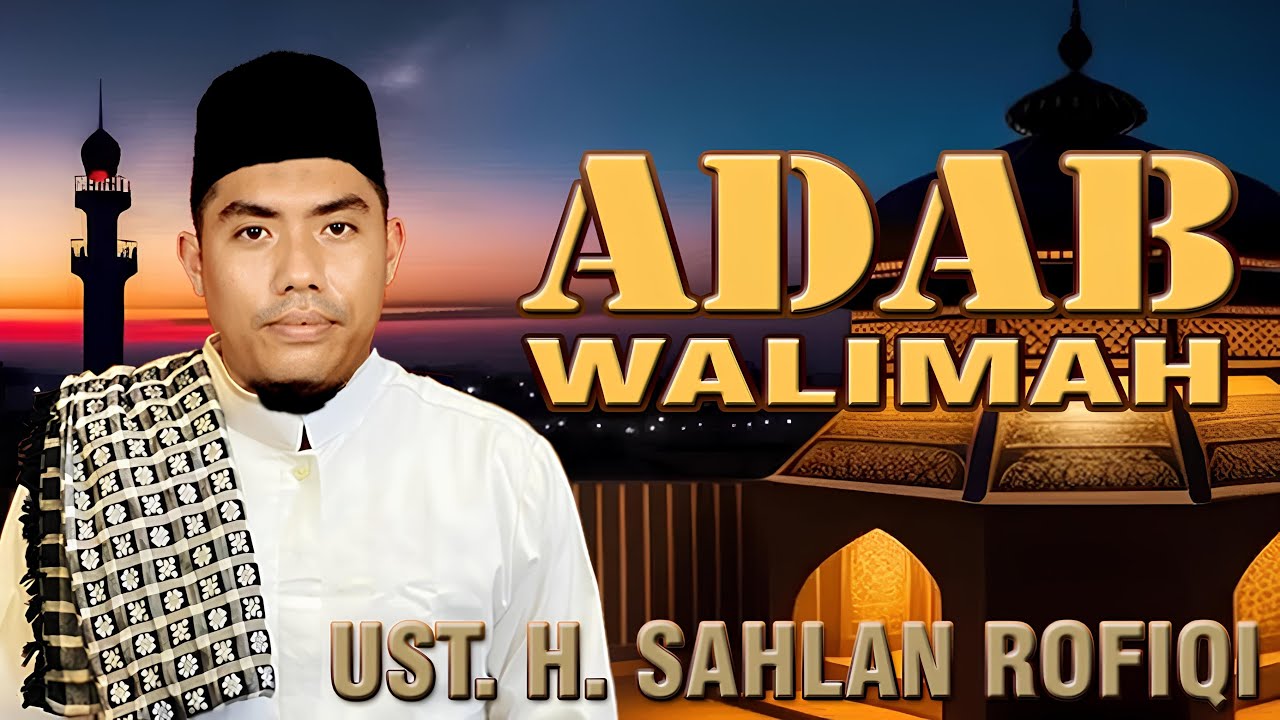 Adab Walimah - Ust. HSR ( AI Editing ) - YouTube