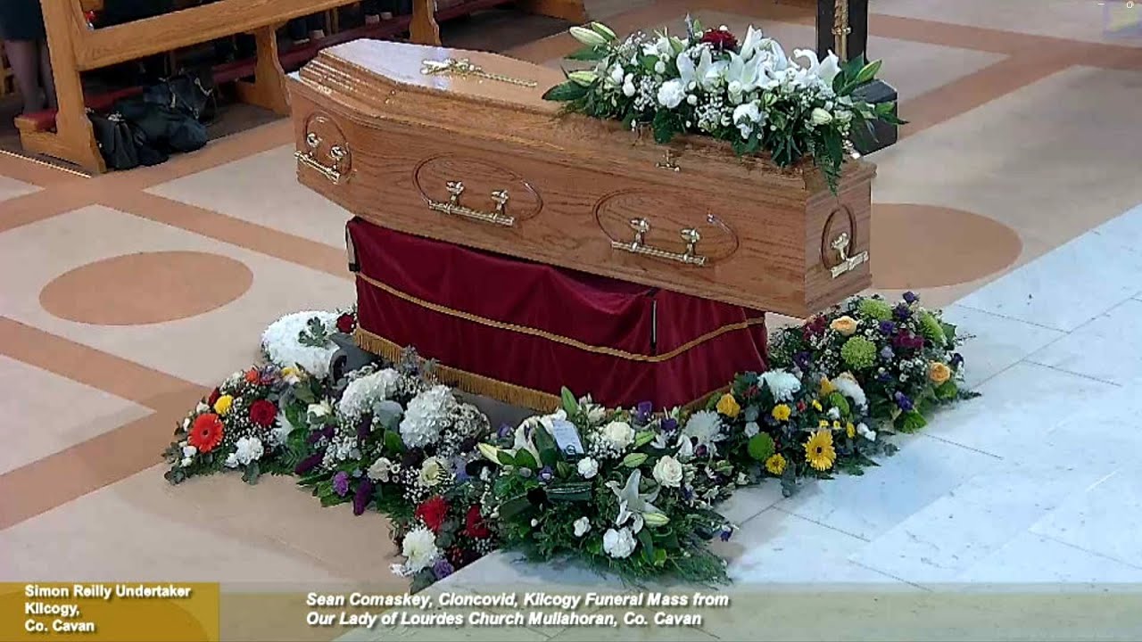 Sean Comaskey, Cloncovid, Kilcogy Funeral Mass from Our Lady of Lourdes ...