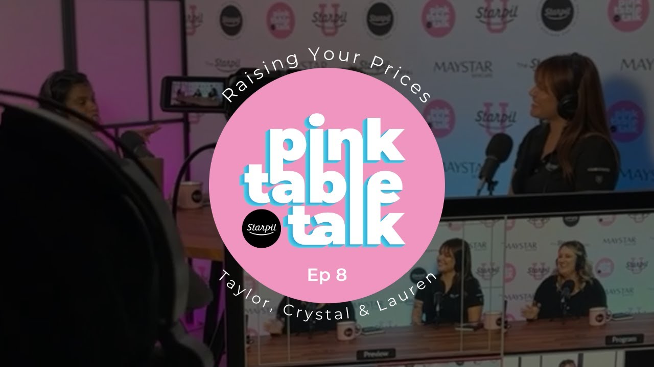 Ep 8 • Pink Table Talk • Raising Your Prices • Taylor, Crystal & Lauren ...