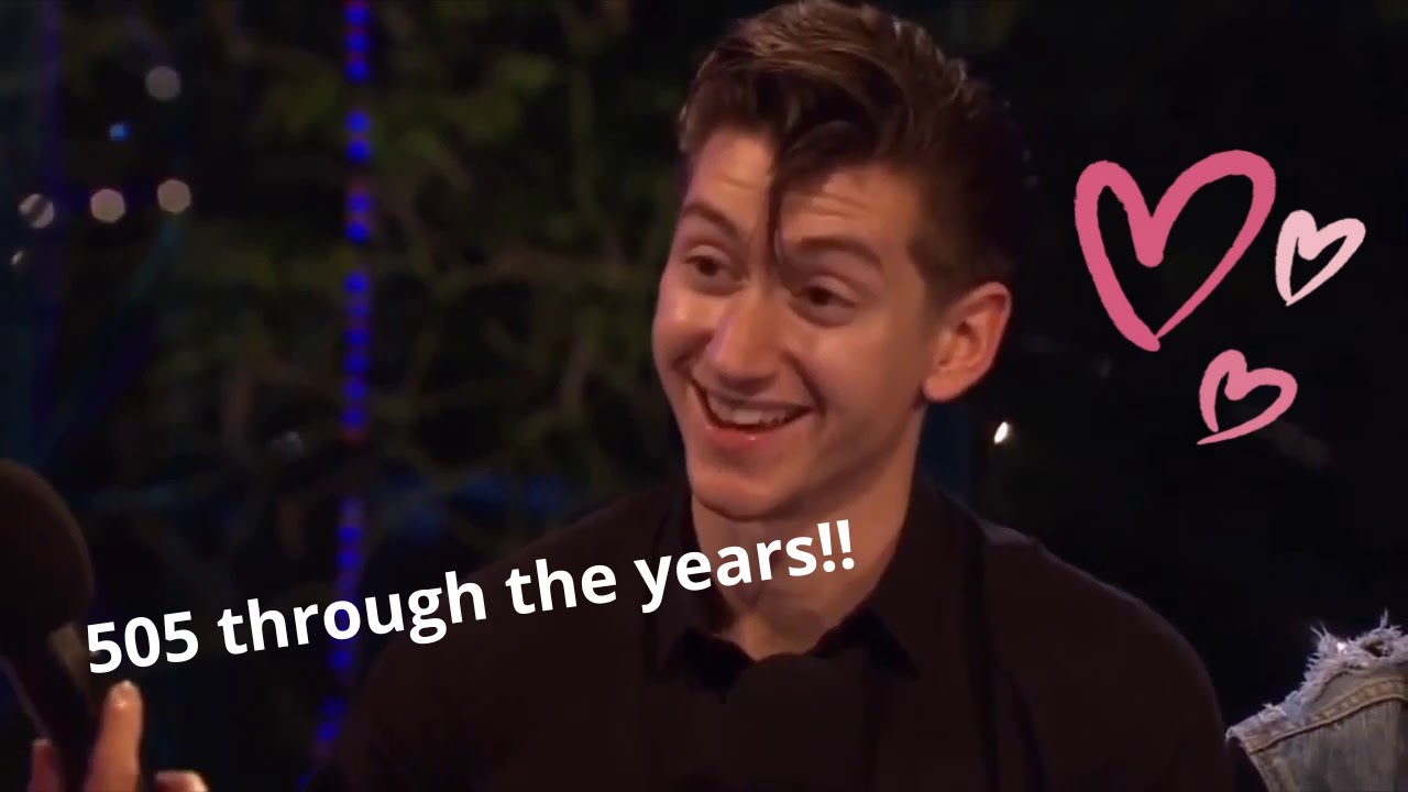 505 but it's played through all Arctic Monkeys eras - YouTube