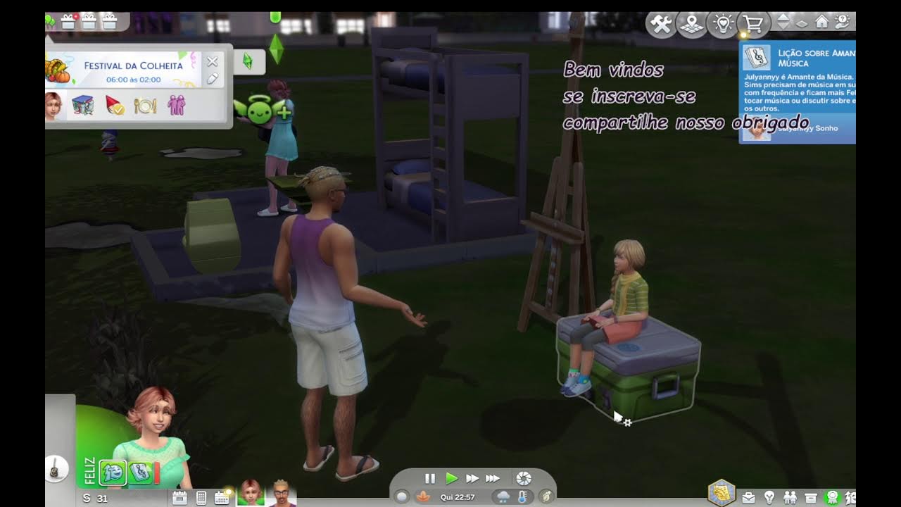 The sims4 Nova Sims começa série Parte1 - YouTube