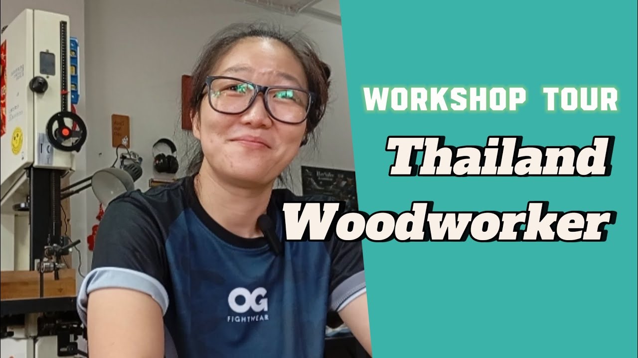 Workshop tour dan Interview tukang kayu wanita Thailand, belajar di ...