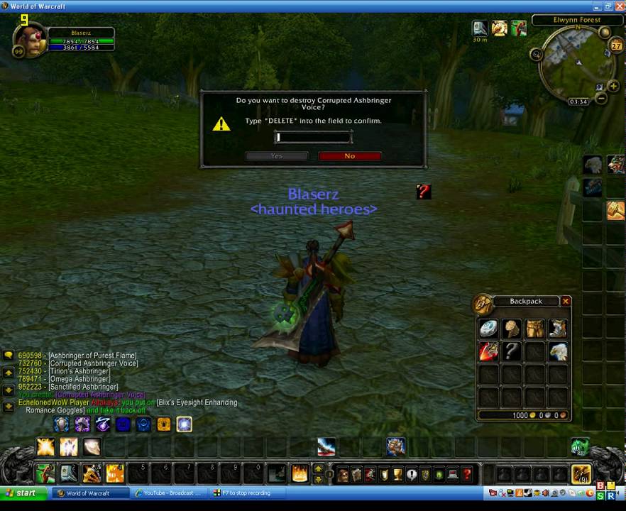 Echeloned WOW Basic GM commands - YouTube