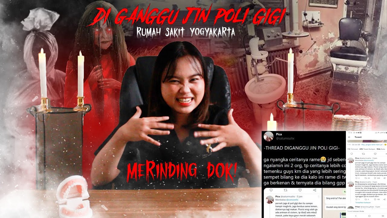 VIRAL!!! DI TWITER || DIGANGGU JIN POLI GIGI || #merindingdok # ...