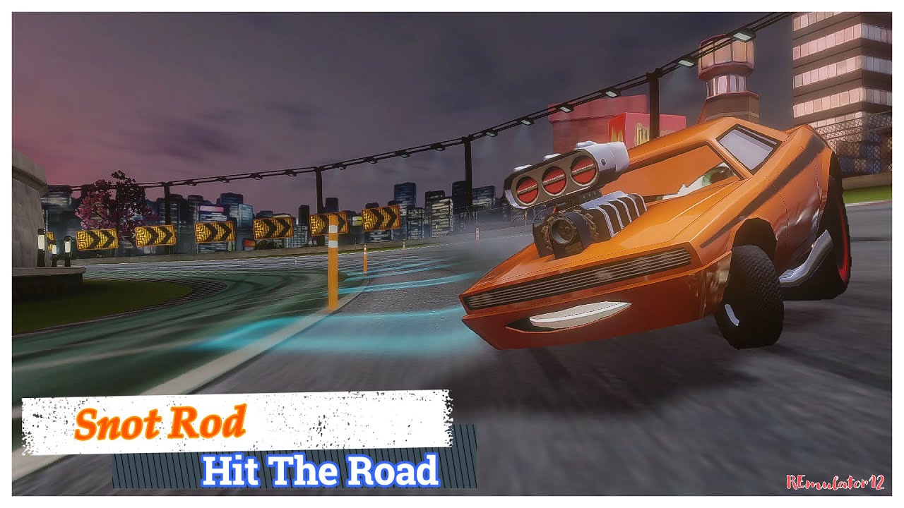 Cars 2 The Video Game | Snot Rod - Mission Mode | Hit The Road - YouTube