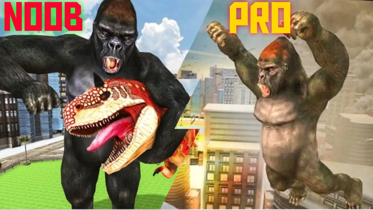 King Kong game / City Dino Rampage Attack: Furious Gorilla #1 - YouTube