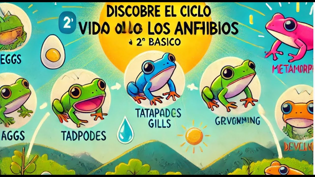 "Descubre el Ciclo de Vida de los Anfibios 🐸🌿 2° Básico" - YouTube