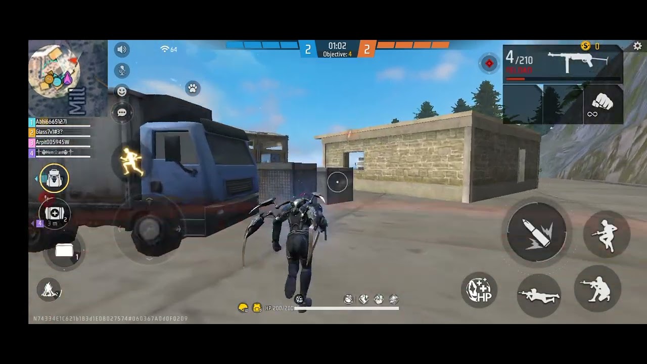 my first FF video in classic squad gameplay ||Arpit Crazy Drawings - YouTube