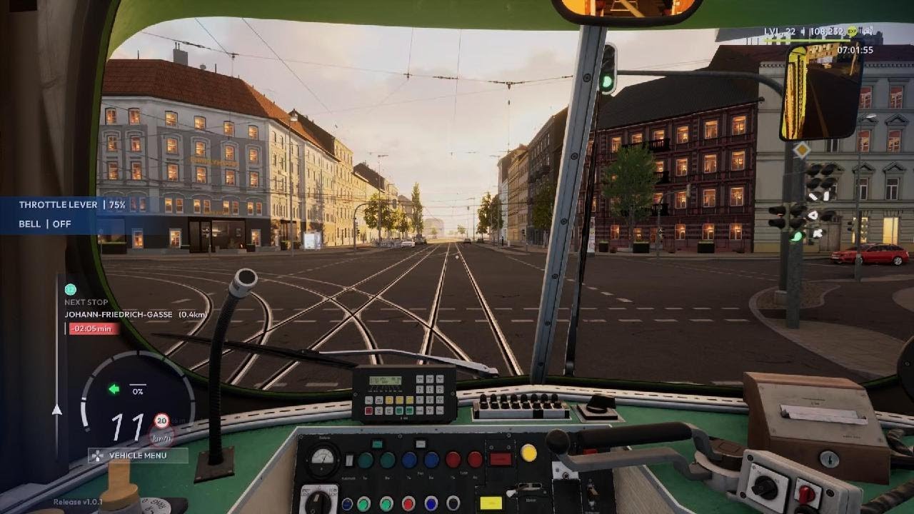 City Transport Simulator Tram: Tramau, E1 Tram. - YouTube