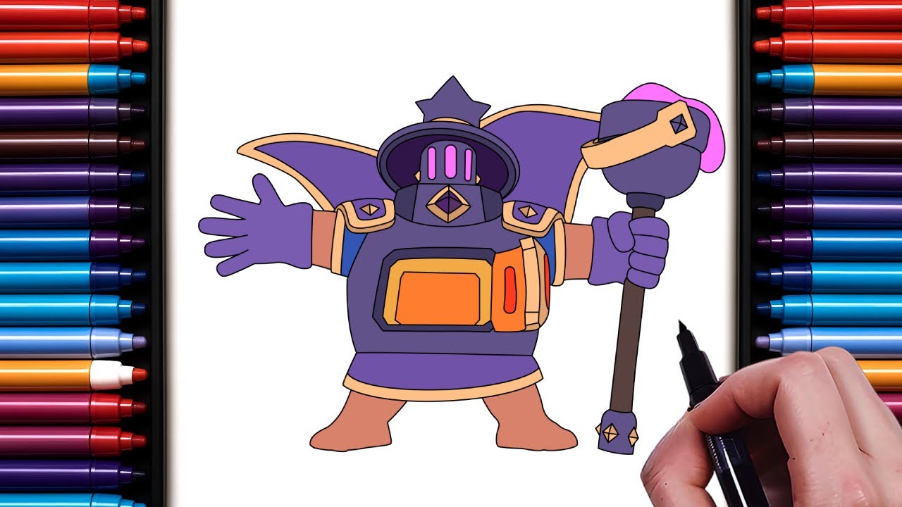 How to Draw Furnace Evolution from Clash Royale | How to draw Clash ...
