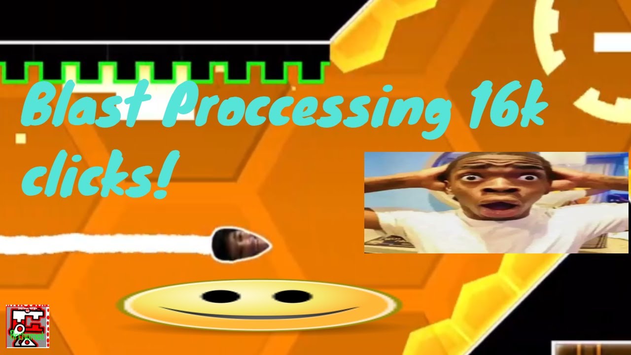Blast Processing wave but it's exactly 16,000 clicks... - YouTube