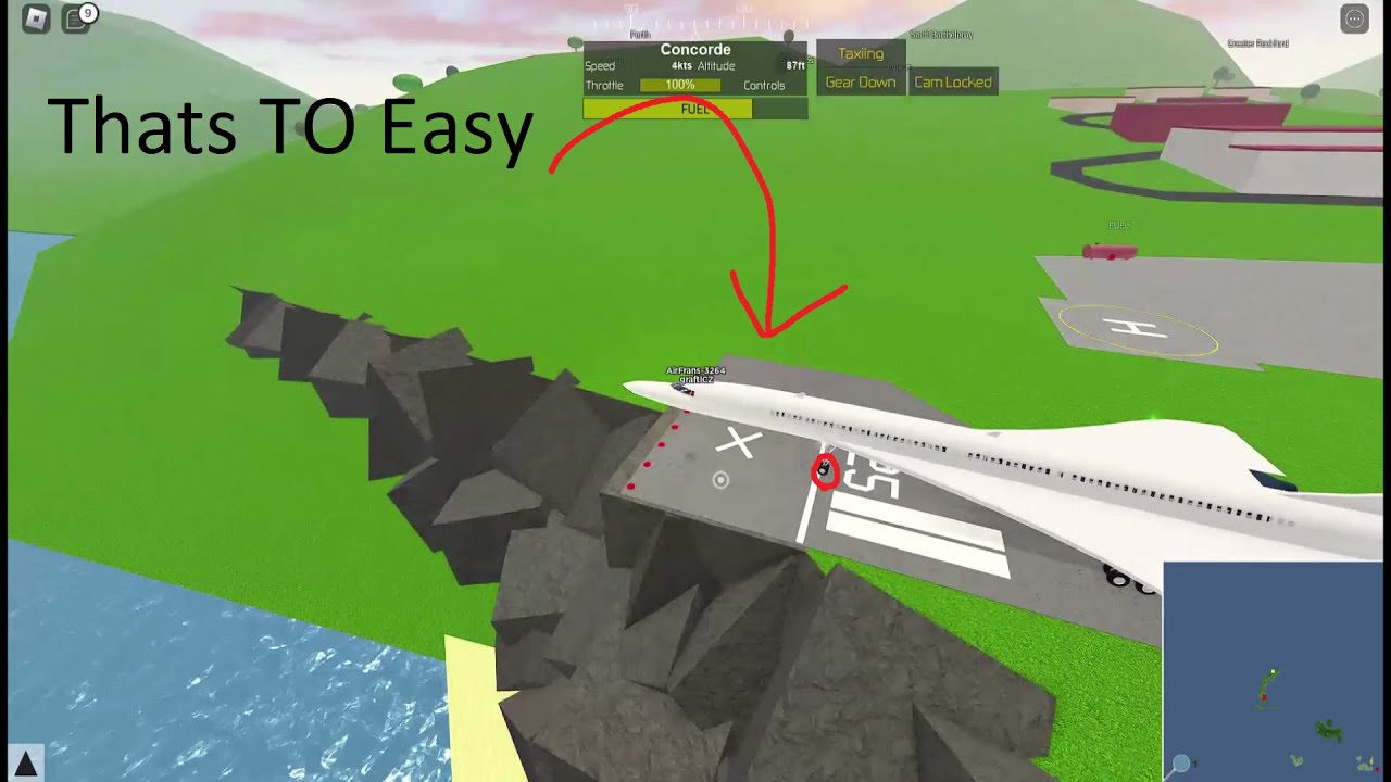 I landed concorde at Saba!!! (Full flight Roblox PTFS) - YouTube