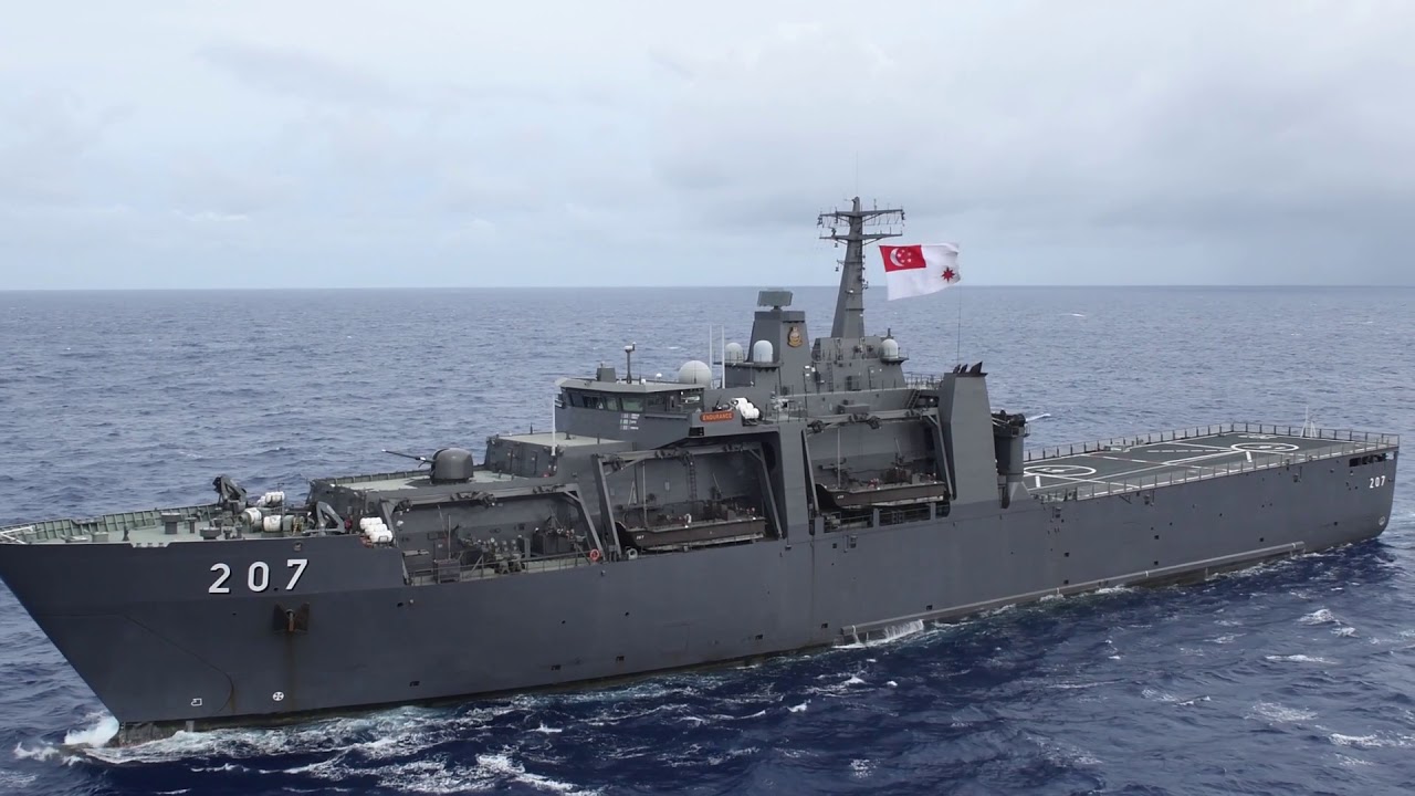 RSS Stalwart and RSS Endurance Aerial B-roll Prime Cuts - YouTube