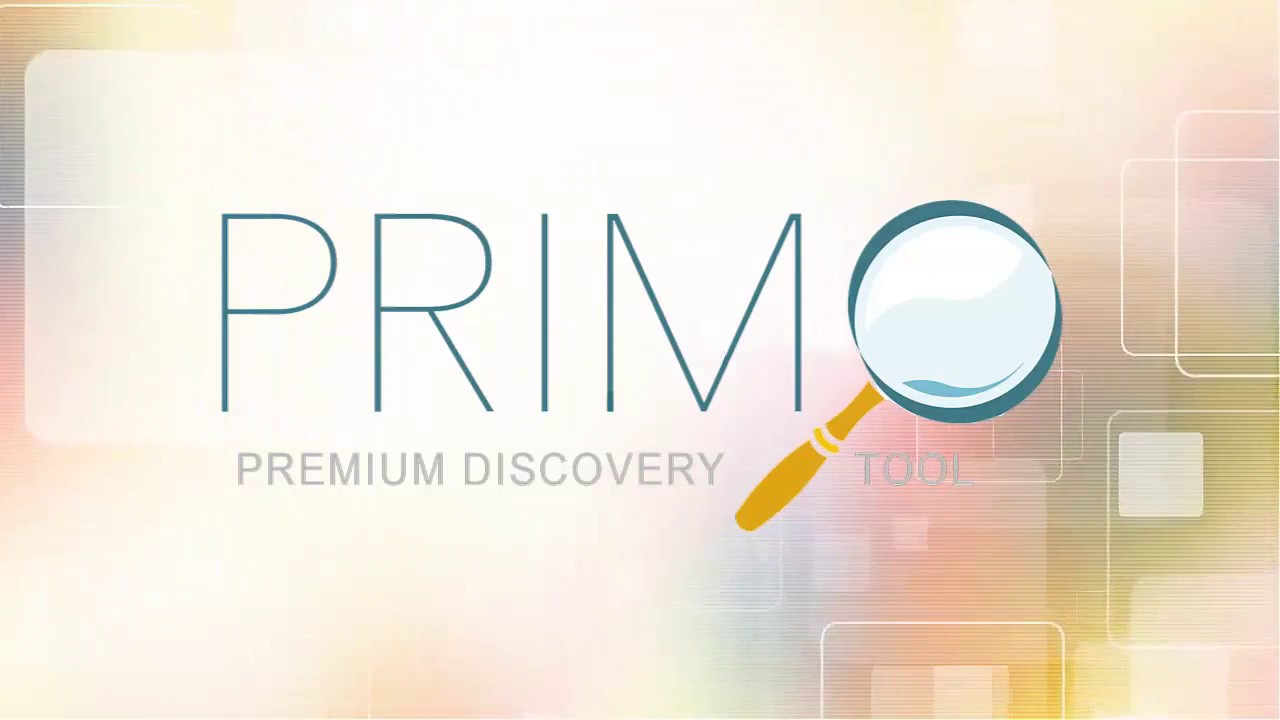 New Primo Tutorial - YouTube