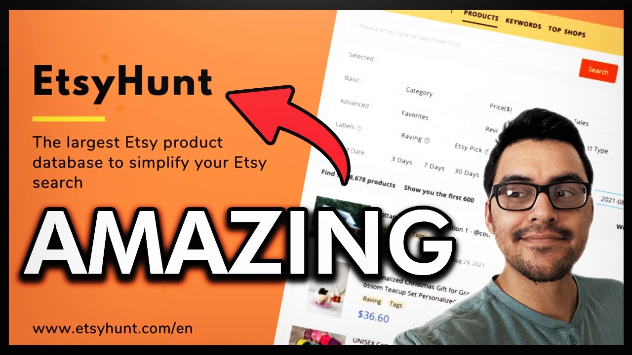 Use Etsy Hunt To Boost You Print on Demand Listings! - YouTube