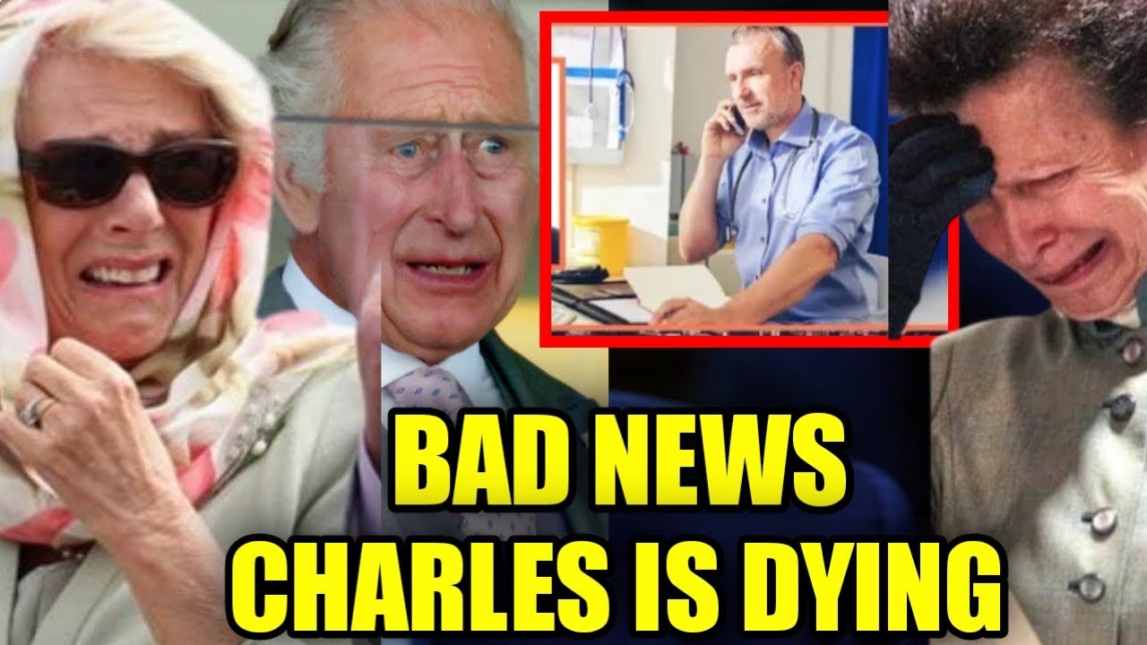 King Charles and Camilla spotted crying leaving the hospital as doctor ...