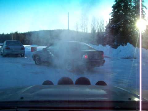 Bancroft Rallycross Jan 23 2011 run 5 - YouTube