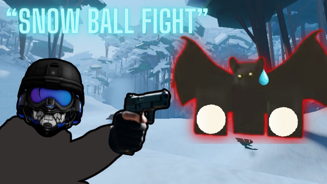 I "𝓢𝓔𝓒𝓡𝓔𝓣𝓛𝓨" Brought "𝓖𝓾𝓷𝓼" To A Snowball Fight | Roblox Furryphobia ...