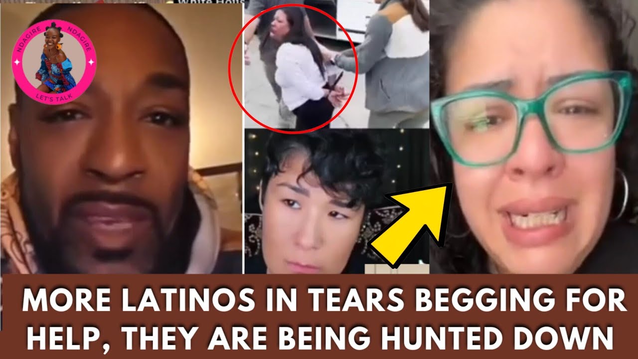 MORE LATINOS IN TEARS BEGGING BLACK PEOPLE FOR HELP, WE ARE BEING ...