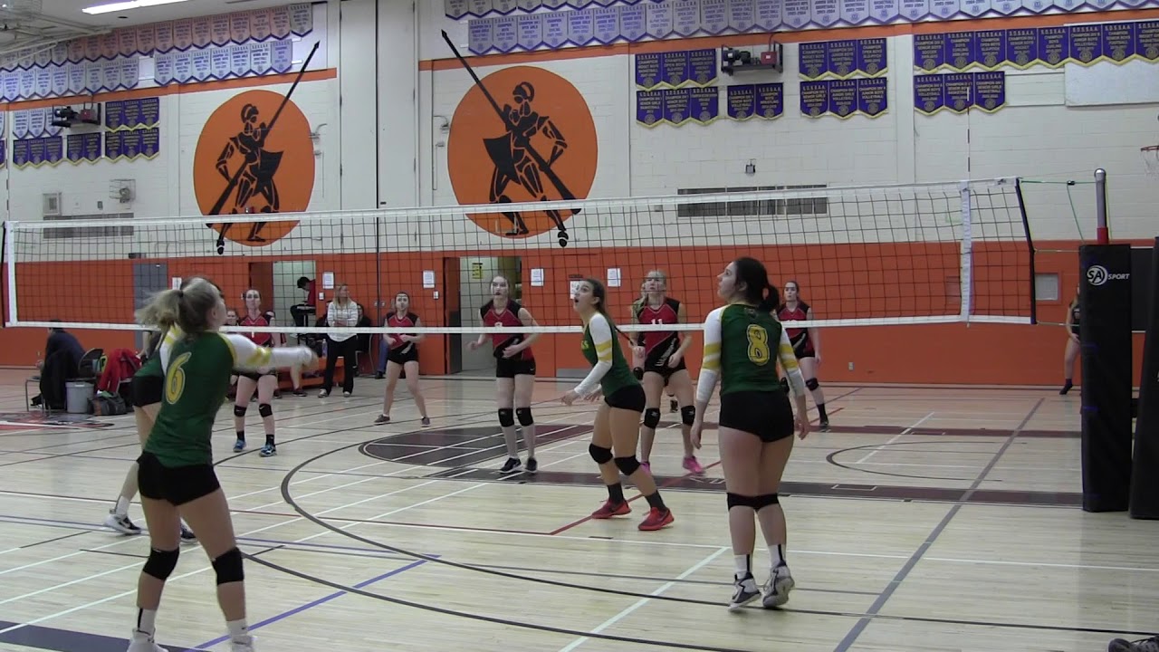 Lockerby Vikings Sr. Girls Volleyball 2017/18 - YouTube