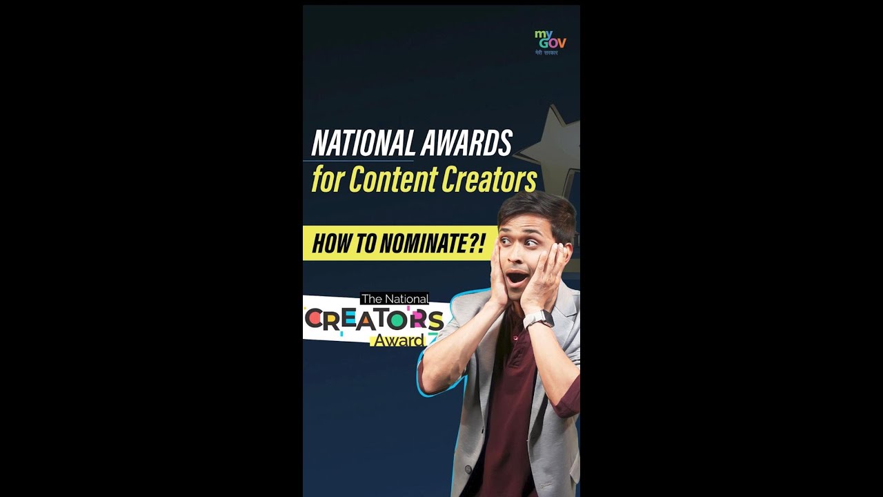National Awards for Content Creators | How To Nominate?! - YouTube
