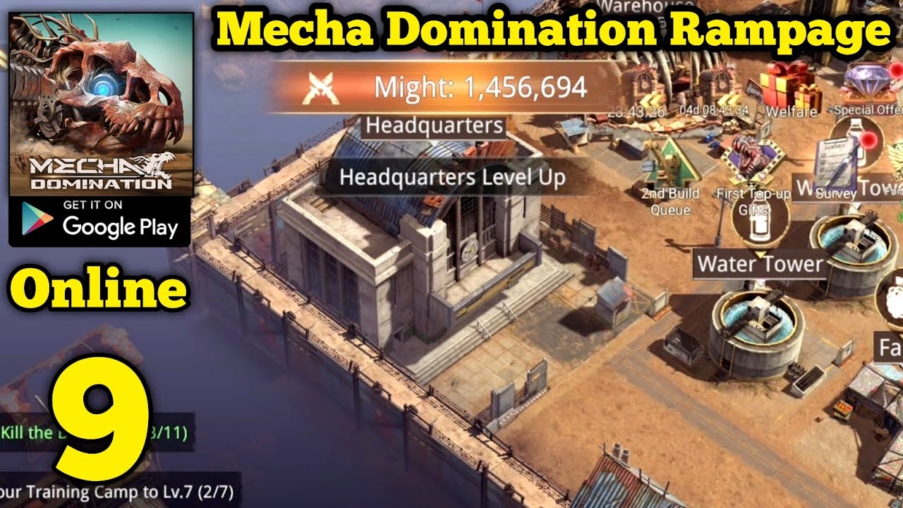 Mecha Domination: Rampage Gameplay Walkthrough Part 9 (Android) - YouTube