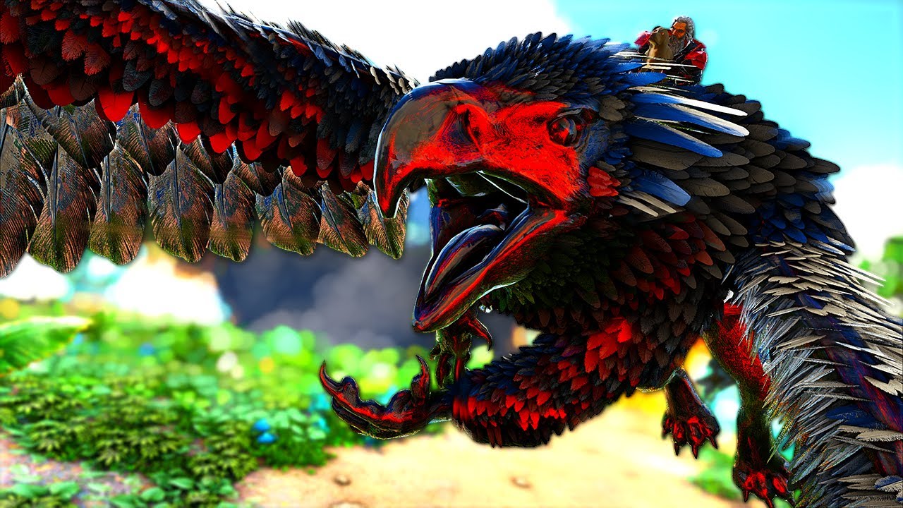 Taming the 300,000,000+ DMG Dealing CHAOS GRIFFIN! | ARK MEGA Modded ...