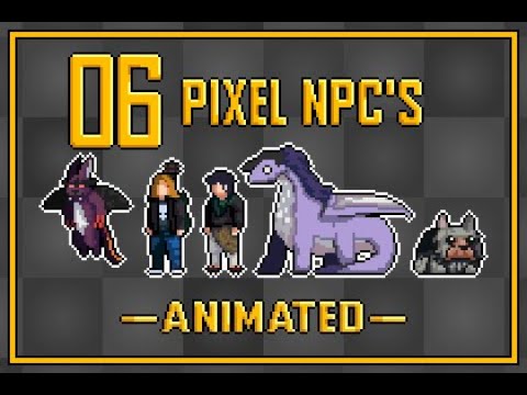 NPC Characters 22 - Pixel Art - YouTube