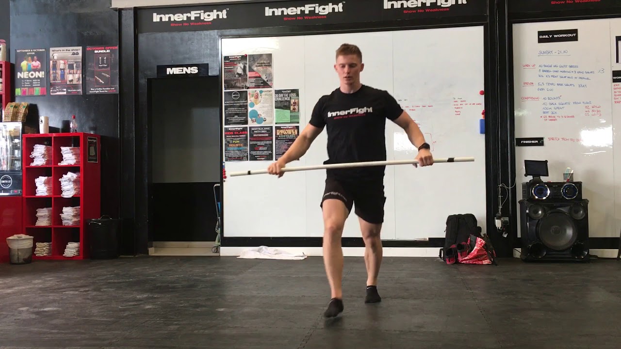 PVC lunge reach matrix - YouTube