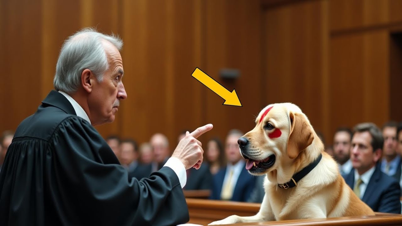 "Stray Dog Barks Three Times in Court—Moments Later, the Entire Room ...