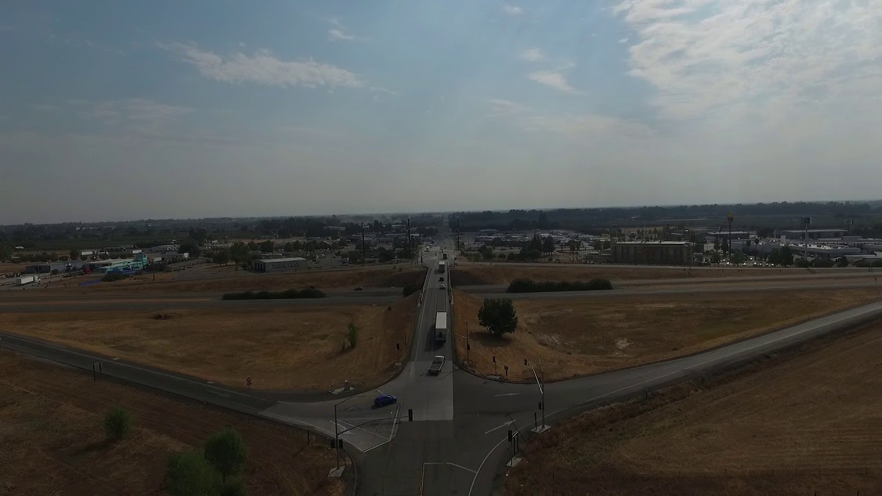 Busiest I-5 Exit in Corning - YouTube